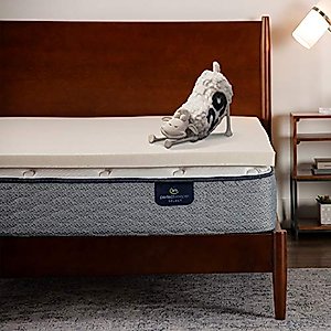 Serta CopperGel 2-in Memory Foam Mattress Topper, Queen