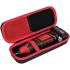 Khanka Hard Storage Case Replacement for Milwaukee 12.0V Cordless Rotary Tool 2460-20, Case Only
