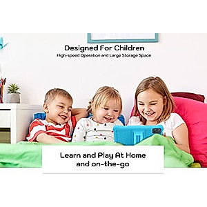 Kids Tablet Android 11 Tablet 7 inch for Kids, 3GB RAM 32GB ROM 128GB Expand,Google Certificated, Kids Software Pre-Installed, Bluetooth, WiFi.……