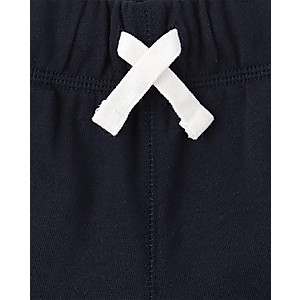 The Children's Place boys French Terry Casual Shorts, Black/Smoke Gray/New Navy 3 Pack, Small US