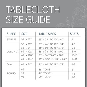 Elrene Home Fashions Harvest-Festival Fall Printed Tablecloth, 60" x 84", Oblong