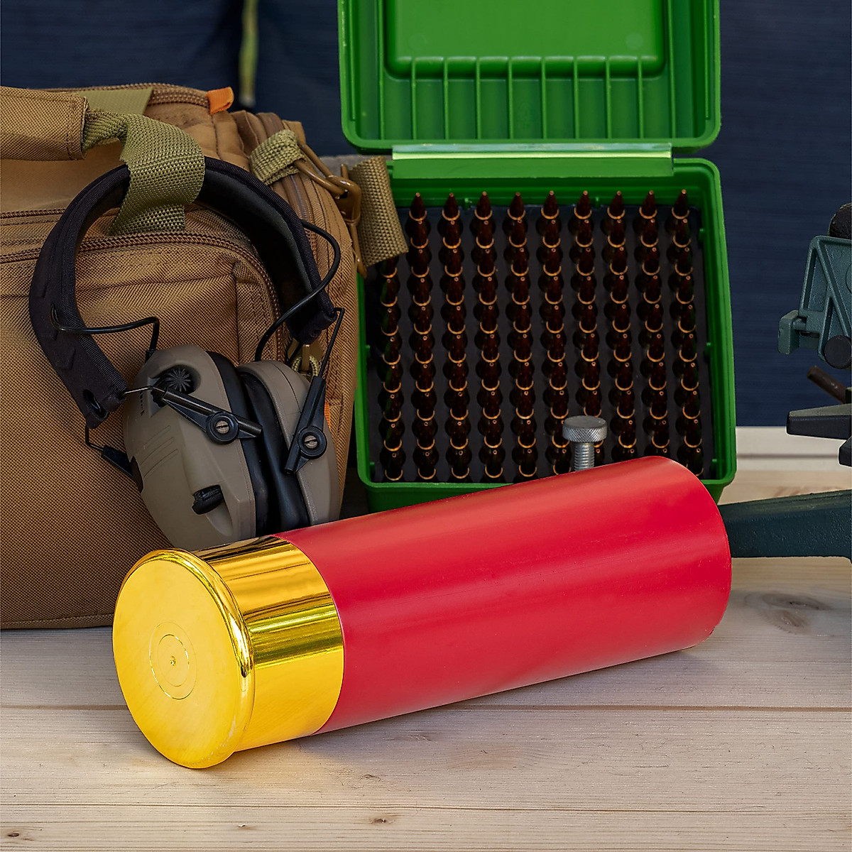 Wild Shot Deluxe Gun Cleaning Kit with Shotgun Shell-Shaped Storage Case, Cleaning Tools to Effectively Maintain Handguns, Shotguns and Rifles