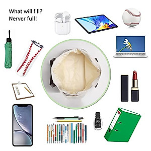 YHSHYZH Baseball Mom Bag for Women Baseball for You Print Bags Consuela Purse Baseball Boys Stuff Gear Tote Handbag Gifts for Baseball Lover Team Mom Coaches Adult (X-Large, white) … … …