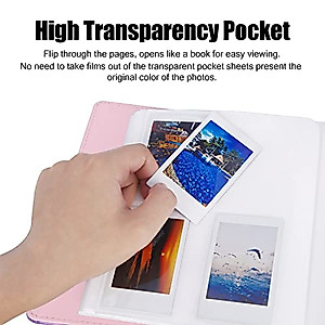 256 Pockets Photo Album for Fujifilm Instax 11 12 9 40 Mini Camera, Polaroid Camera, Photo Album for Fujifilm Instax Mini Evo Liplay 90 8 7+ Instant Camera, Polaroid HP Zink 2x3" Photos (Magic Purple)