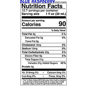 12.7oz Snow Cone Syrups (6 Pack W/Cups/Straws)