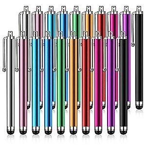Joachitec Stylus Pens for Touch Screens, Stylus Pen 20 Pack of Universal Touch Screen Pens Compatible with iPad iPhone Tablets Samsung Galaxy High Precision Capacitive Stylus