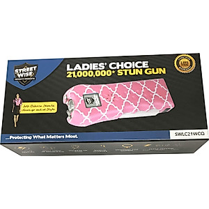 Cutting Edge Streetwise Ladies Choice 21 mil StunGun White