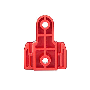 Crtbelfy 5 Pack Battery Holder for Milwaukee M12 12V Battery Wall Mount Dock Holder Fit for 48-11-2401 48-11-2402 48-11-2410 48-11-2411 48-11-2420 M12 Batteries