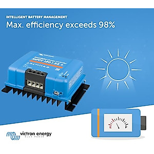 Victron Energy SmartSolar MPPT 150V 35 amp 12/24/36/48-Volt Solar Charge Controller (Bluetooth)