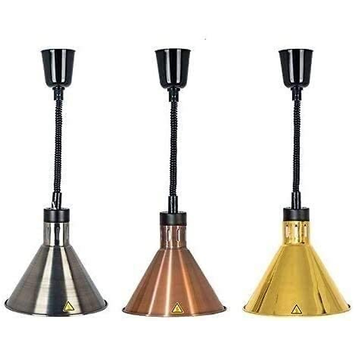 Heating Lamp for Food Warmer Commercial Buffet Food Heating lamp, 270mm Single-Head Hanging Food Heating lamp Food Heater Retractable Food Heating lamp 110V / 220V