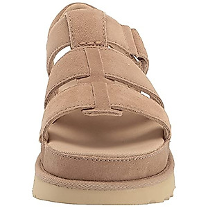 UGG Women's GOLDENSTAR Strap Sandal, Driftwood, 9