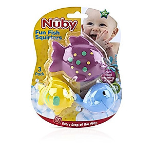 Nuby Fun Fish Squirters - 3 Pack