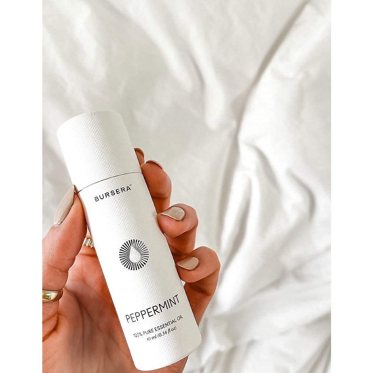 Bursera Peppermint Essential Oil, Tree Planted with Every Order, 100% Pure Peppermint Oil, 10ml Undiluted High Grade Natural Peppermint Oils for Diffuser, Shower, Skin and Aromatherapy