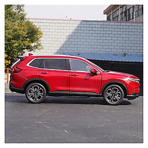 Alloy Resin Car Vehicle Model 1 18 Fit for Honda CRV 2023 Scale Static Die-cast Alloy Model Car Adult Display Photo Props Decoration Red Festive Deluxe Gift