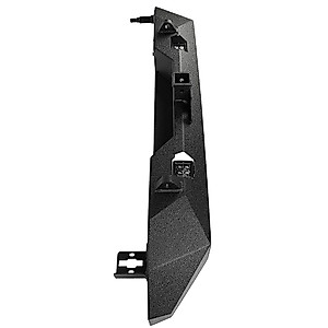 ECCPP Rear Bumper w/Tire Carrier Fit for Jeep Wrangler TJ YJ 1987-2006 (with D-ring & LED Lights) Texture Black