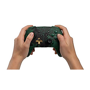 PowerA Enhanced Wireless Controller for Nintendo Switch - Link Silhouette