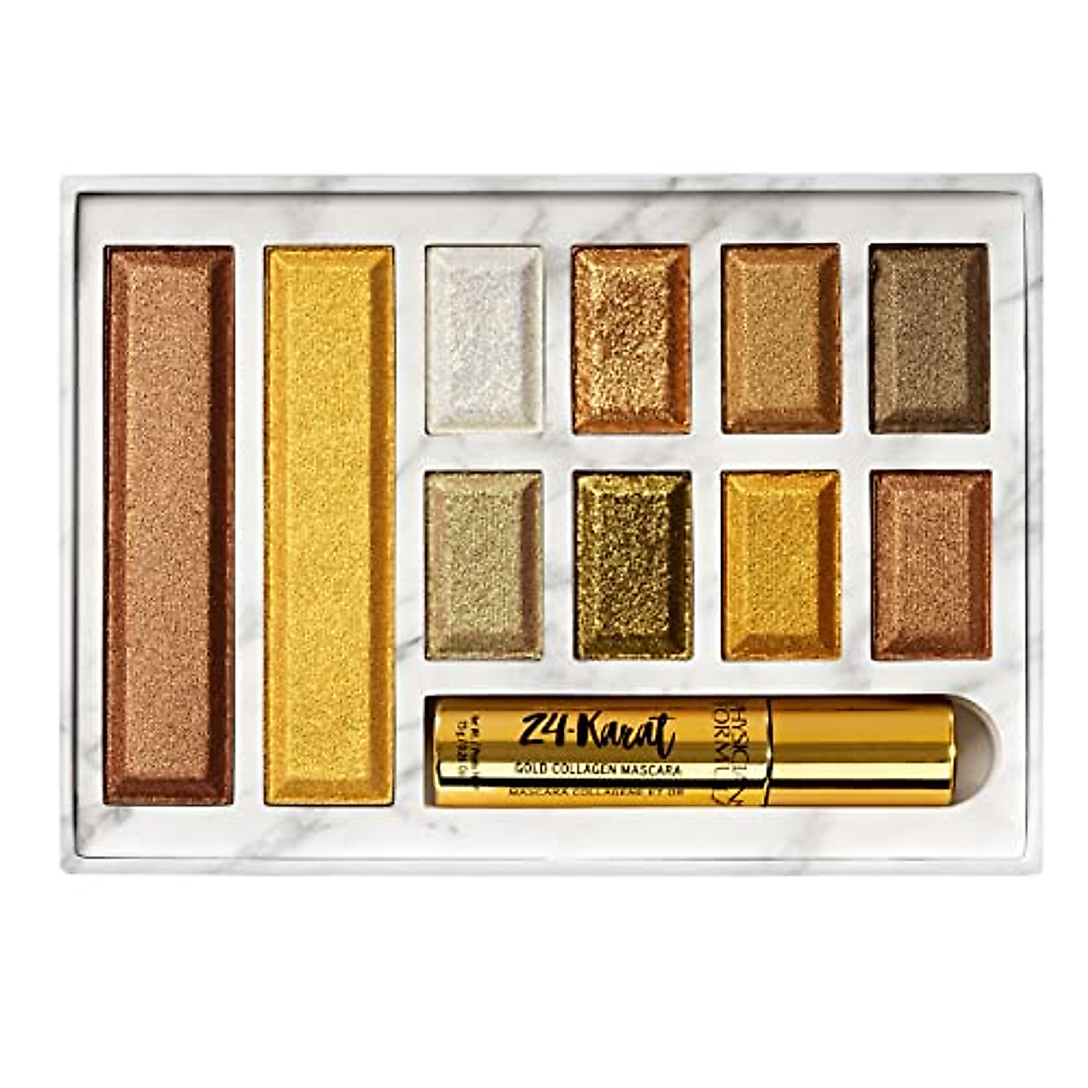 Physicians Formula 24-Karat Gold Shimmer Makeup Set, Face Palette, The Gold Vault, Mascara, Eyeshadow, Christmas Gift