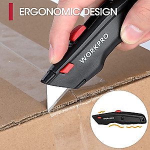 Knife: Retractable (3pcs) + Folding w/Wood Handle