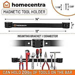 Garage Hooks for Hanging - Heavy Duty Hooks Garage Tool Organizer Wall Mount - Tool Hanger for Garage Wall - Garage Storage System Hook for Ladder, Power Tool Holder and Shed Organization - Pack Of 10