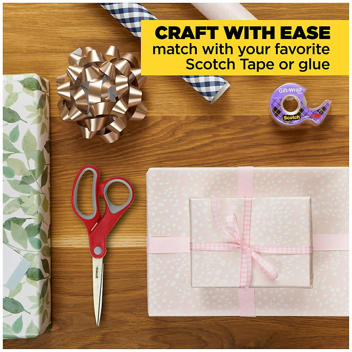 Scotch 8 Inch Multi-Purpose Scissors, Great for Everyday Use (1428)