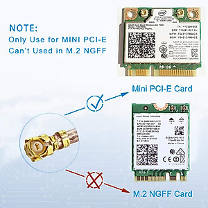 Bingfu U.FL IPX IPEX to RP-SMA Female Bulkhead Mount RG178 WiFi Antenna Adapter Coaxial Pigtail Cable 30cm 12 inch 2-Pack for WiFi Router Gateway Wireless Mini PCI Express PCIE Network Card Adapter