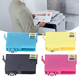 Printer Ink Cartridge Set, Printer Ink Cartridge,4 Color Ink Cartridge Photo Printer for SX230, Printer Ink Cartridge