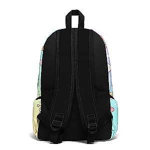 KGEVOCL Cartoon Laptop Bag Cute Lightweight Waterproof Bookbag Christmas Birthday Gifts Bookbag for Women Fashion Leisure Bag, Pink