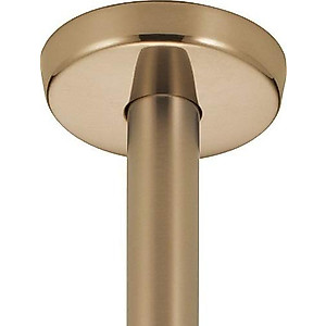 Delta Faucet U4999-CZ Shower Arm and Flange, Champagne Bronze