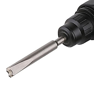 Vearter 3Pcs SDS PLUS Shank Tungsten Carbide Tipped Chisel Drill Bits Demolition Hammer bit for Tile, Brick, Stone, Concrete, Marble,Cement