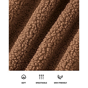 BTFBM Women 2025 Winter Faux Fur Coats Lapel Long Sleeve Fuzzy Fleece Outerwear Button Down Sherpa Jackets Fall Outfits(Solid Golden Camel, Large)