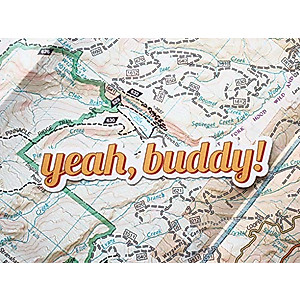 Yeah Buddy Sticker, Ronnie Coleman Body Building Gym Sticker for Hydroflask, Laptop, Water Bottle, Funny Philly Sayings, Jersey Shore Quotes