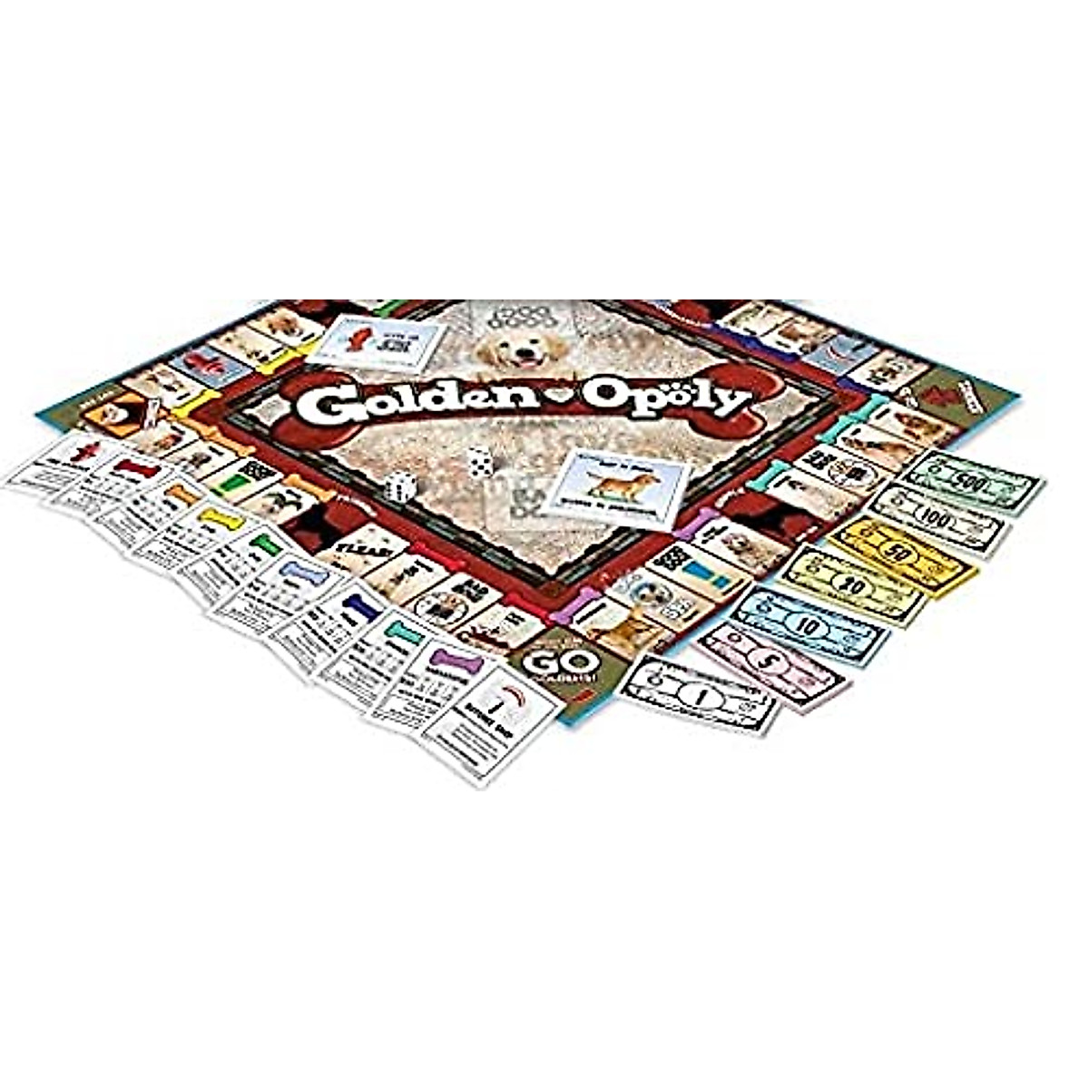 Late For the Sky Golden Retriever-opoly