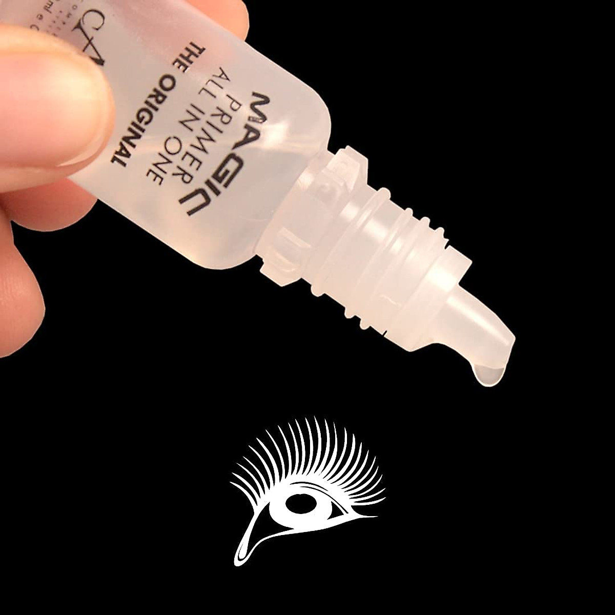 CAT Magic Primer All in One The Original Make-up Mixing Liquid for Waterproof Sweat Resistance and Smudge Proof for Ultra Long Wear Transparent Small