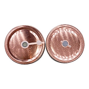 Mason Jar Mugs with Handle, Regular Mouth Colorful Lids with 2 Reusable Stainless Steel Straw, Set of 2 (Silver and Rose Gold), Kitchen GLASS 16 oz Jars,"Refreshing Ice Cold Drink" & Dishwasher Safe