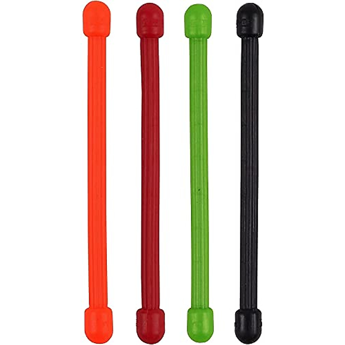 2X Nite Ize GT3-4PK-A1 Gear Tie Reusable 3-Inch Rubber Twist Tie, Assorted Colors