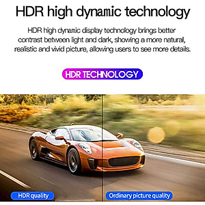 Mini Video Projector 1080P Portable Projector Compatible with HDMI| AV| USB| Laptop, Mini TV for Living Room/Bedroom Outdoor Movie Projector Tech Gadgets Cool Stuff Personalized Gifts (Blue)