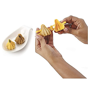 DN Creation Plastic Ganpati Modak Mould, Pack of 2