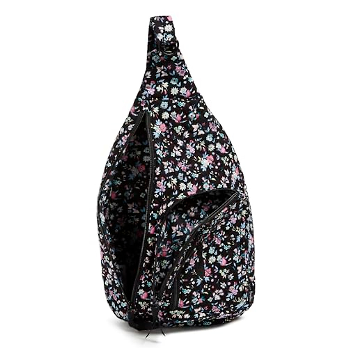 Vera Bradley Women's Cotton Sling Backpack, Botanical Ditsy, One Size