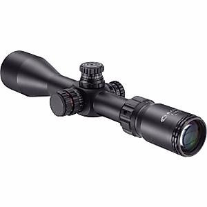 Barska AC13348 4-16x50 First Focal Plane MOA Series Rifle Scope Illuminated Trace MOA Reticle, Black, One Size