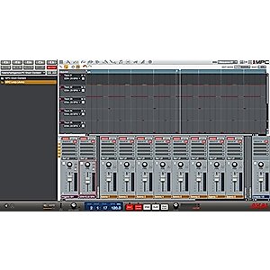 Akai Professional MPC Studio Black | Ultra-Portable MPC With MPC Software (Download), USB Power, LCD Screen, Touch Sensitive Encoders, Brushed Aluminium Body & Data Dial