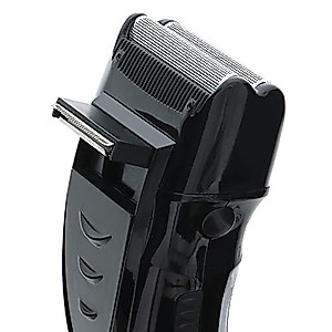 Barbasol Rechargeable Electric Foil Shaver with Stainless Steel Blades and Pop Up Trimmer