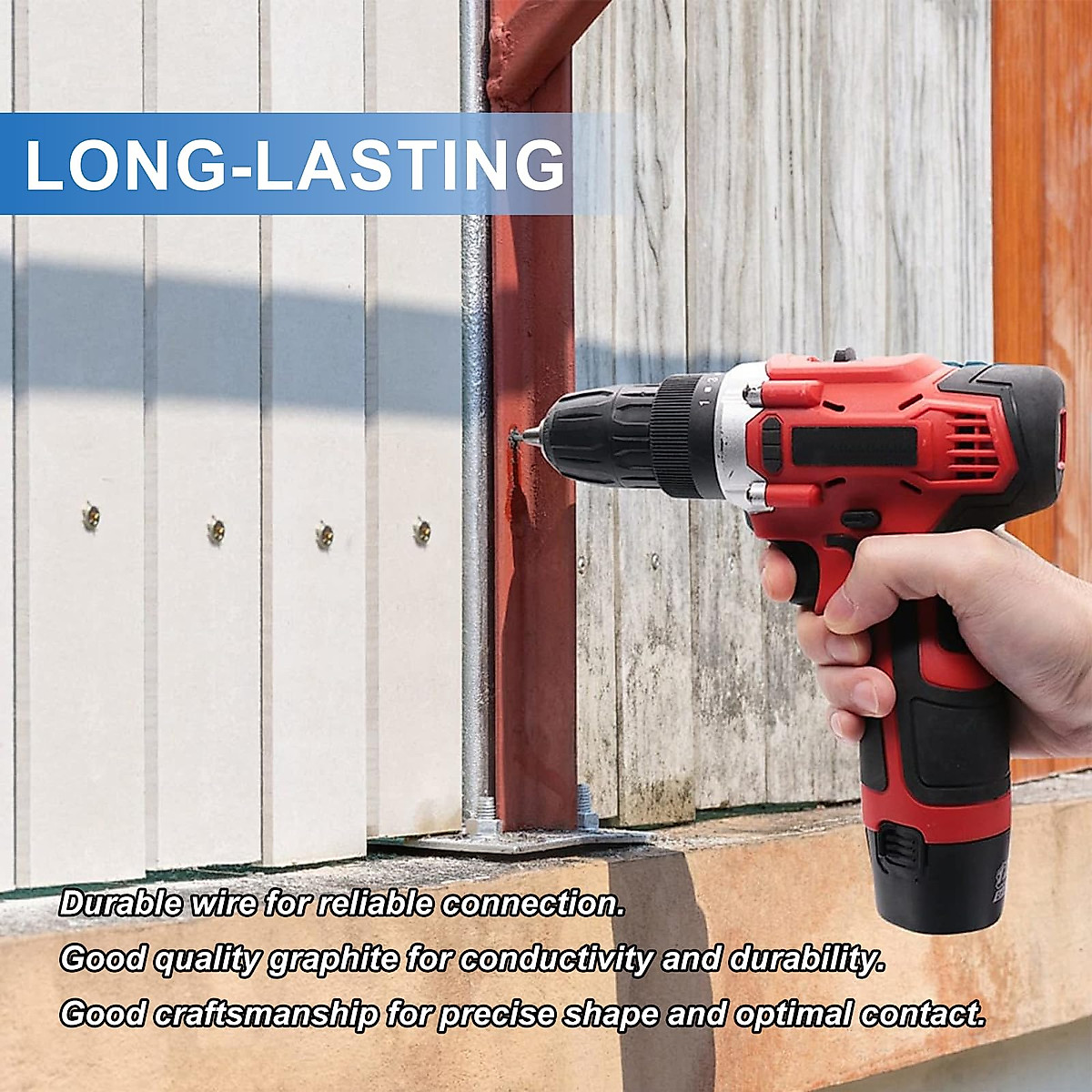 4pack N398321 Carbon Brushes for DEWALT DWP849 DWP849X DWP849X-B3 DWP849X-BR N398327 N103592 N088403 Power Tool Accessories