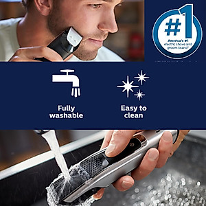 Philips Norelco All-in-One Cordless Multigroom Turbo-Powered Beard & Mustache Trimmer Grooming Kit