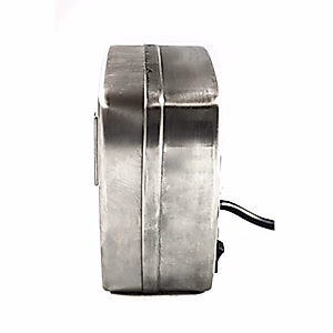 OneGrill 4PM05 Stainless Steel Grill Rotisserie Motor - Electric 13 Watt 110/120 Volt - 72 in./lbs Stall Torque - 5/16 Inch Square Drive - 3 Inch Bracket Fitment