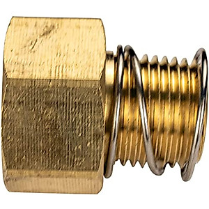 Simpson Cleaning 7100051 Replacement 3/4-Inch Female Garden Hose for Pressure Washer Pumps, 1/2-Inch MNPT, Gold