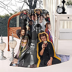 Joe Throw Blanket Soft Flannel Blankets Soft All-Season Room Decoration Carpets Living Room Sofas for All Seasons (40"x50")