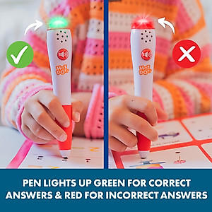 Educational Insights Hot Dots Let's Learn Kindergarten Math - Kindergarten Math Workbook, Classroom Essentials, Ages 5+