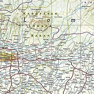 Bali, Lombok, and Komodo Map [Indonesia] (National Geographic Adventure Map, 3005)