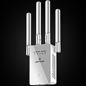 2023 WiFi Extender WiFi Booster, Cover up to 9800 sq.ft & 50 Devices WiFi Range Extenders Signal Booster for Home, Wireless Internet Signal Amplifier with Ethernet Port, Wi Fi Repeater Easy Setup.