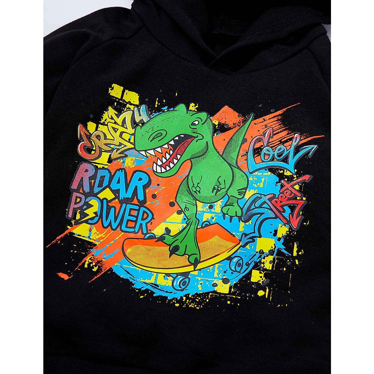 MIGU Toddler boy clothes 3T-4T Boys Clothes Winter Outfits with Dinosaur Clothes For Boys Hoodie Boy Sweatsuit + Dinosaur Pants 2PCS Set